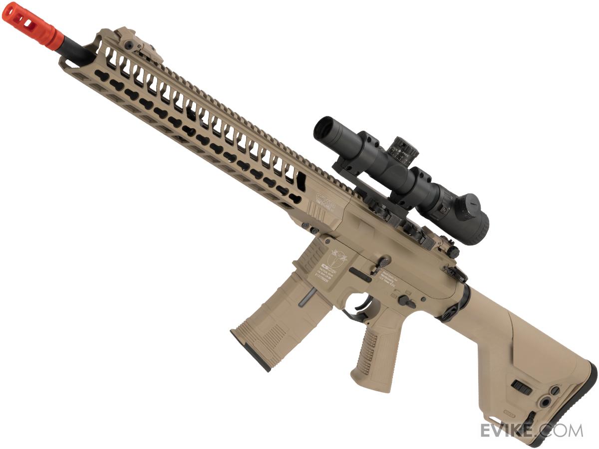 ICS CXP-YAK Full Metal M4 Airsoft AEG (Color: Tan / DMR), Airsoft Guns ...