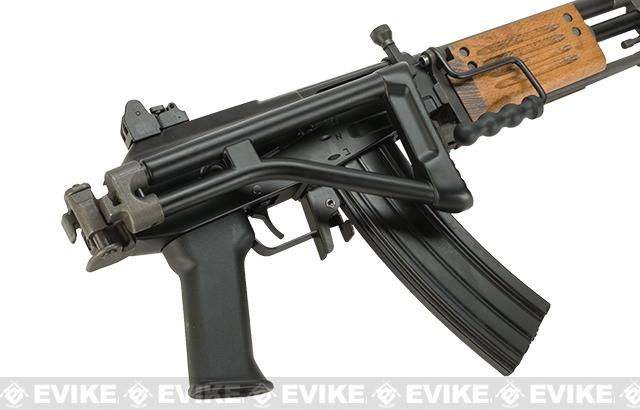 ICS Full Metal Galil ARM Airsoft AEG Rifle with Side Folding Stock ...