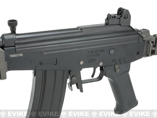 ICS Full Metal Galil ARM Airsoft AEG Rifle with Side Folding Stock ...