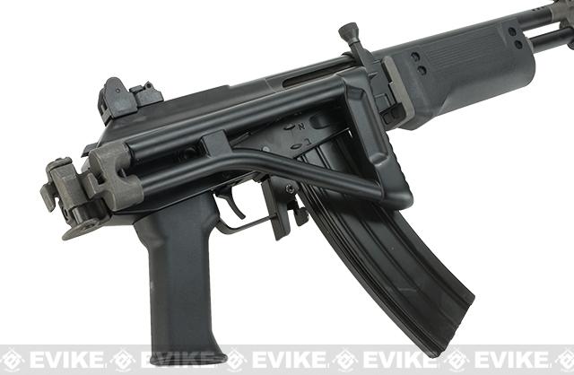 ICS Full Metal Galil ARM Airsoft AEG Rifle with Side Folding Stock ...