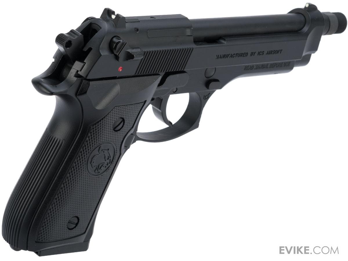 ICS BLE BM9 Gas Blowback Airsoft Pistol (Color: Black), Airsoft Guns ...