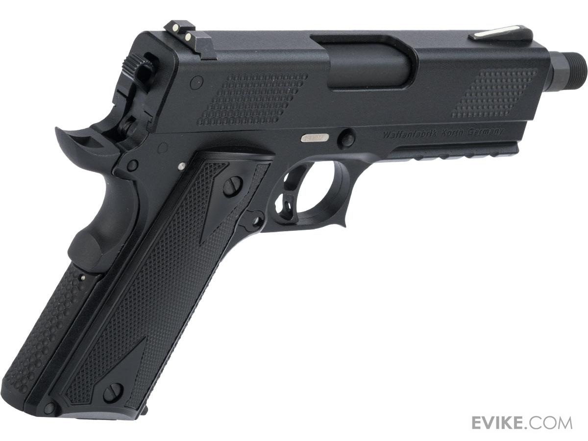 ICS Korth Licensed PRS Airsoft Gas Blowback Pistol, Airsoft Guns, Gas ...