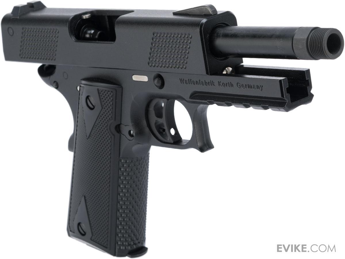 ICS Korth Licensed PRS Airsoft Gas Blowback Pistol, Airsoft Guns, Gas ...