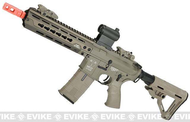 ICS CXP HOG Keymod Airsoft AEG (Color: Tan / Rear Wired), Airsoft Guns ...