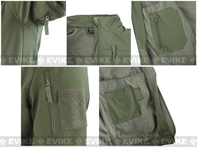 Condor Tactical Phantom Soft Shell Jacket - Black (Size: Large ...