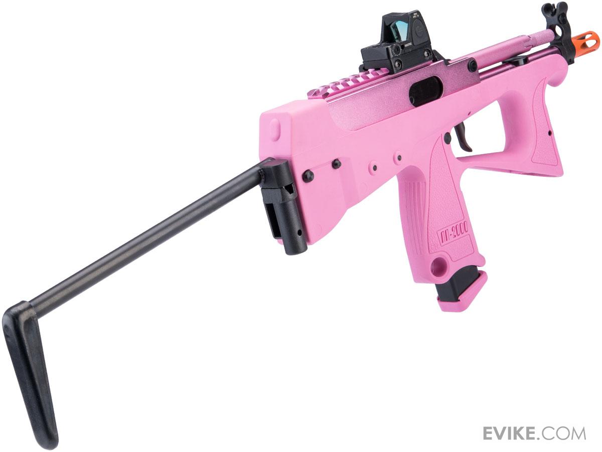 Modify PP-2K Gas Blowback Airsoft SMG (Model: Green Gas / Pink ...