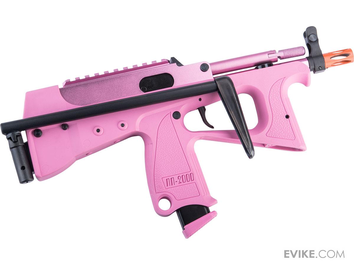 Modify PP-2K Gas Blowback Airsoft SMG (Model: Green Gas / Pink ...