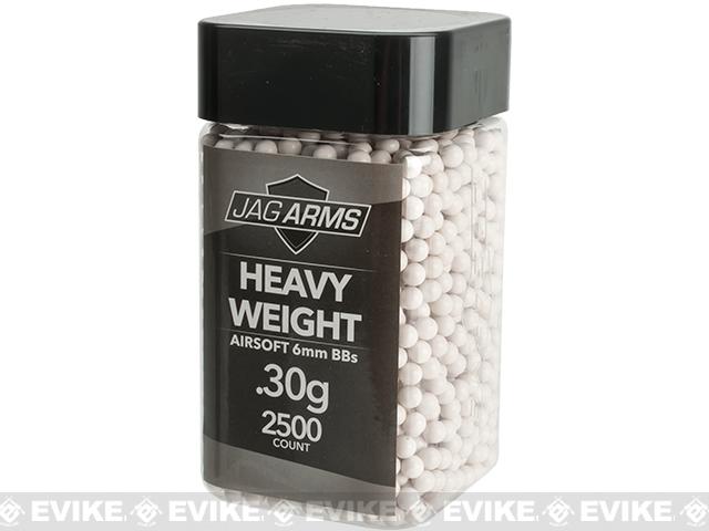 JAG Armament Heavyweight Match Grade 6mm Airsoft BBs (Weight: .30g ...