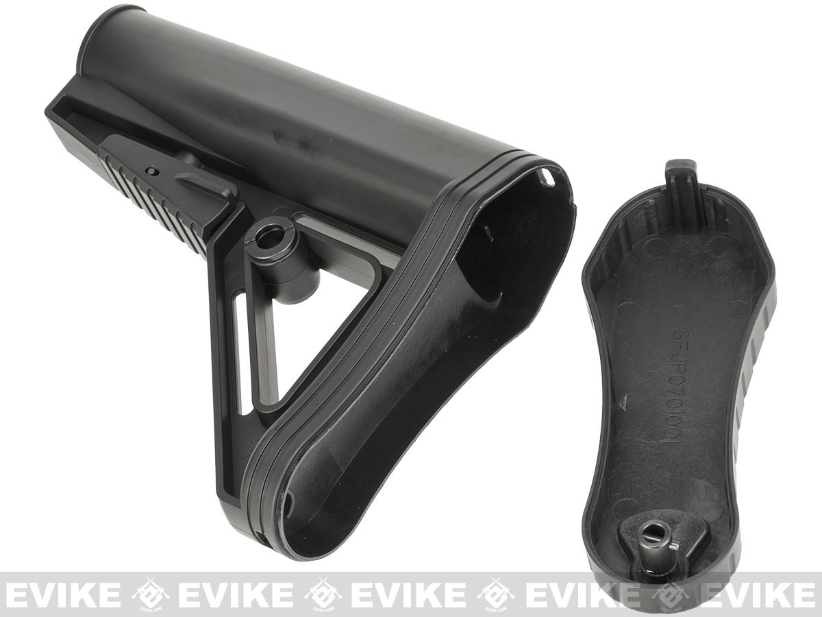 JAG Arms Large Capacity Adjustable Stock for M4/M16 Series Airsoft ...