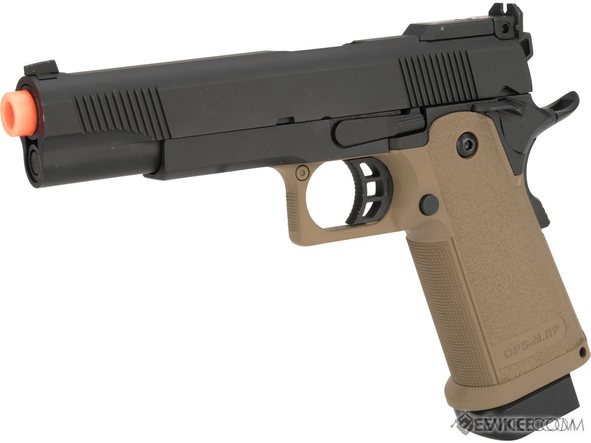 JAG Arms GM5 5.1 Gas Blowback Airsoft Pistols (Color: Black / Tan ...