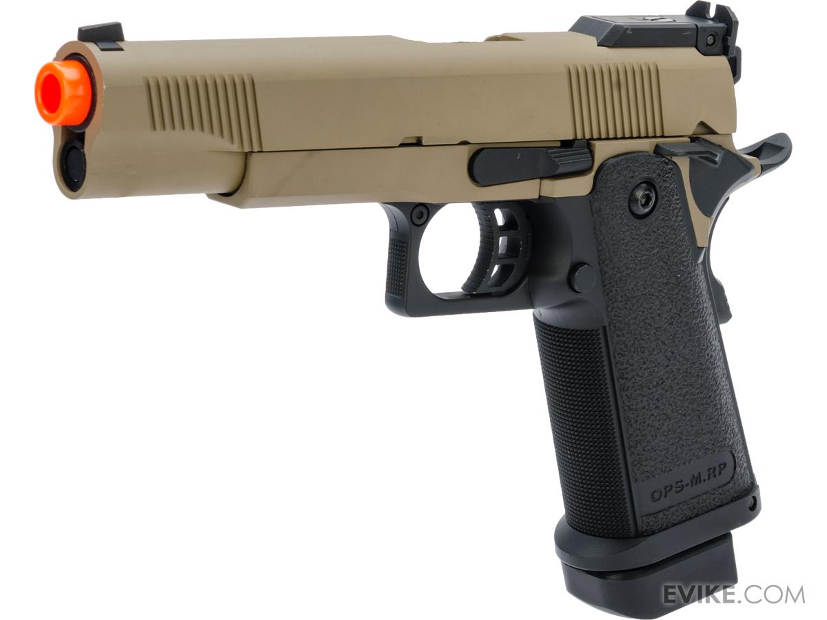 JAG Arms GM5 5.1 Gas Blowback Airsoft Pistols (Color: Tan / Black ...
