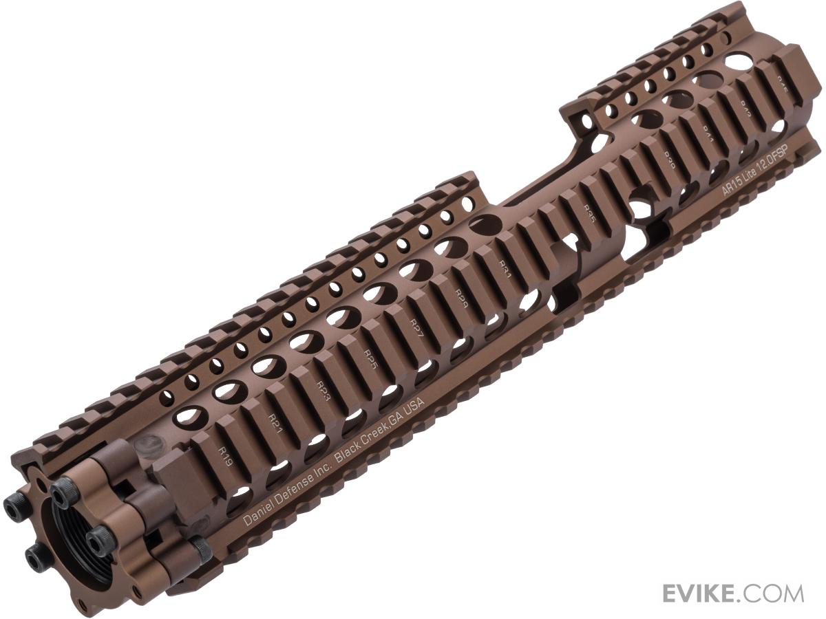 Madbull Licensed Daniel Defense AR15 FSP Lite Rail CNC Aluminum Airsoft ...