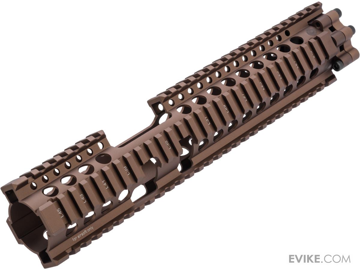 Madbull Licensed Daniel Defense AR15 FSP Lite Rail CNC Aluminum Airsoft ...