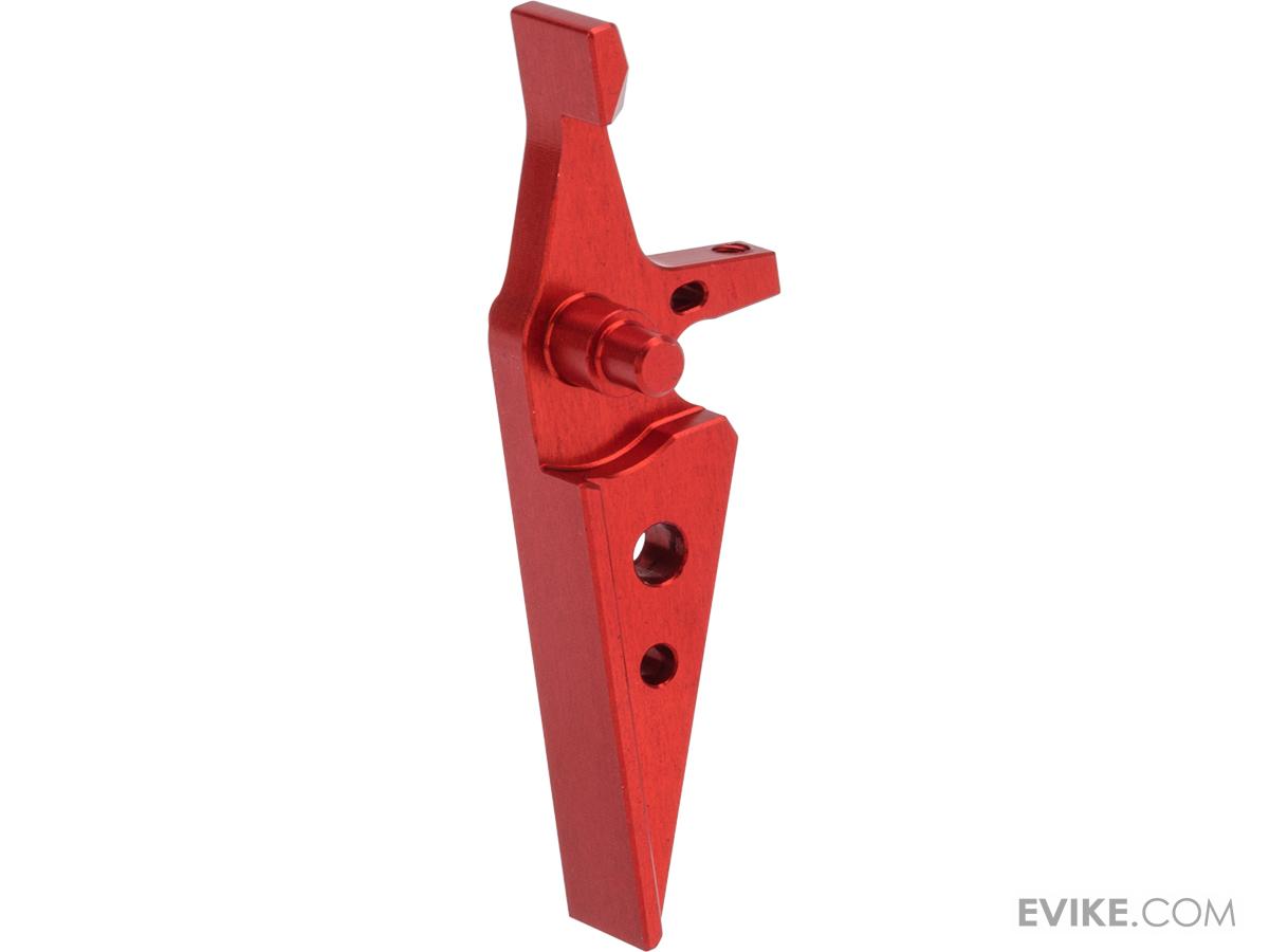 JeffTron CNC Speed Trigger for M4 / M16 Series AEGs (Model: Flat / Red ...