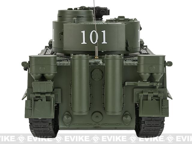 1:20 Scale RC Airsoft BB Firing Battle Tank (Model: Tiger / Green ...