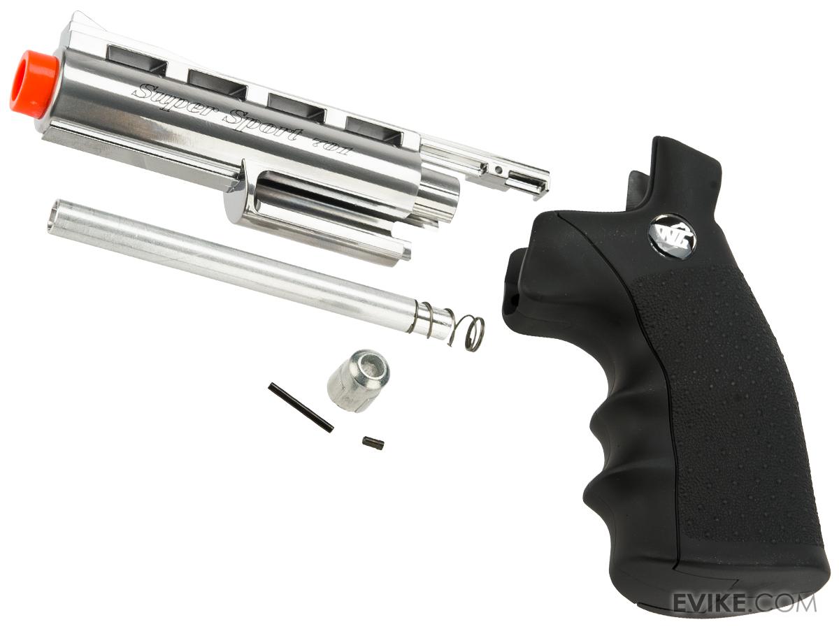 WinGun 4" Duty Revolver Conversion Kit (Color: Black Grip / Chrome ...