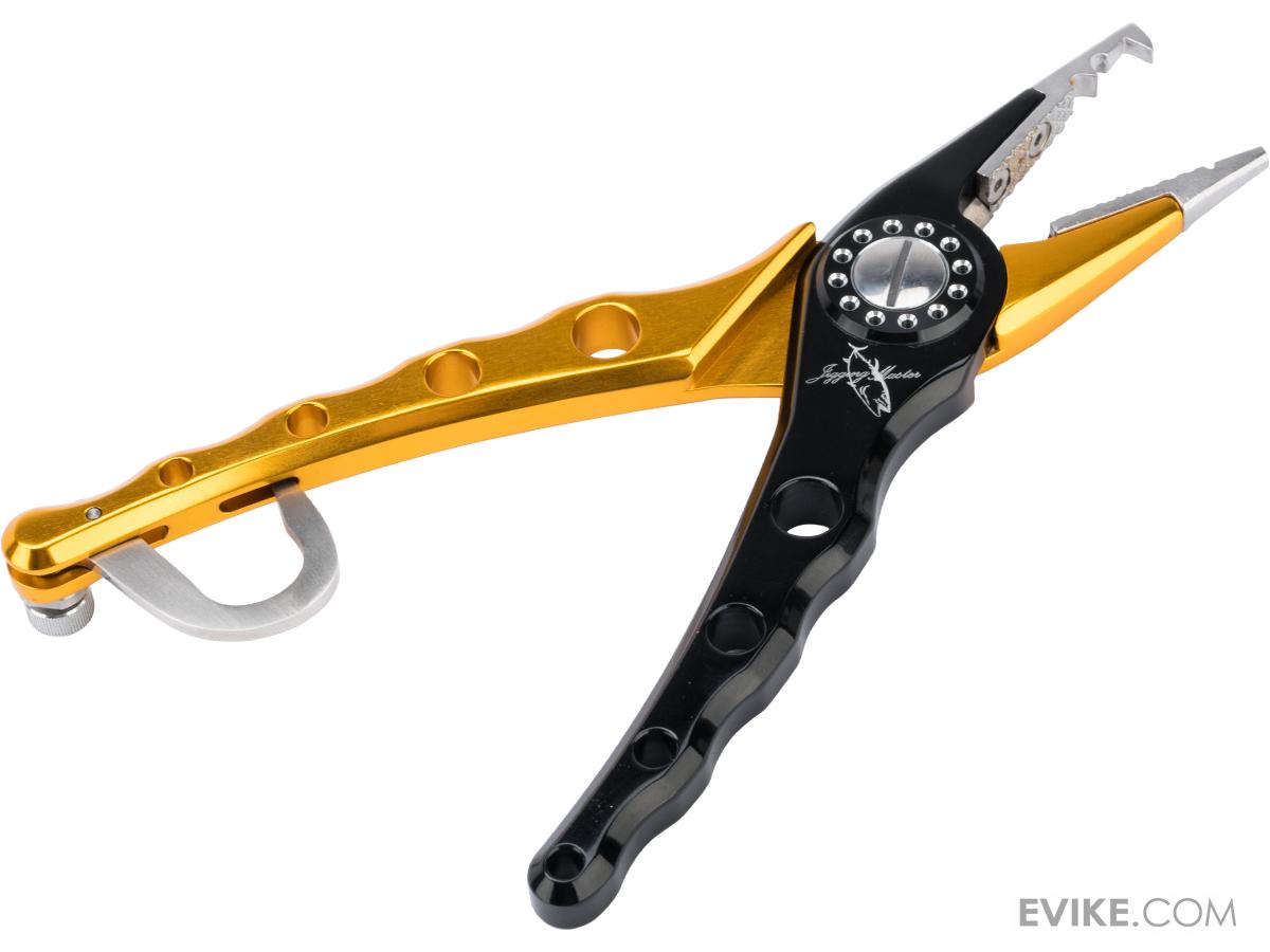 Jigging Master Elite Fishing Large Plier w/ Integrated Hand Gaff (Color ...
