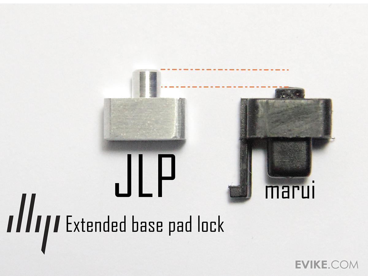 JL Progression Aluminum Extended Magazine Base Pad Lock for TM Hi-Capa ...