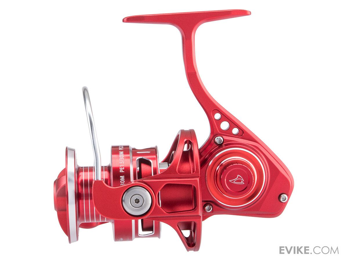Jigging Master Super Star Spinning Reel (Color: Red - Silver / 3000XH), MORE, Fishing, Reels ...