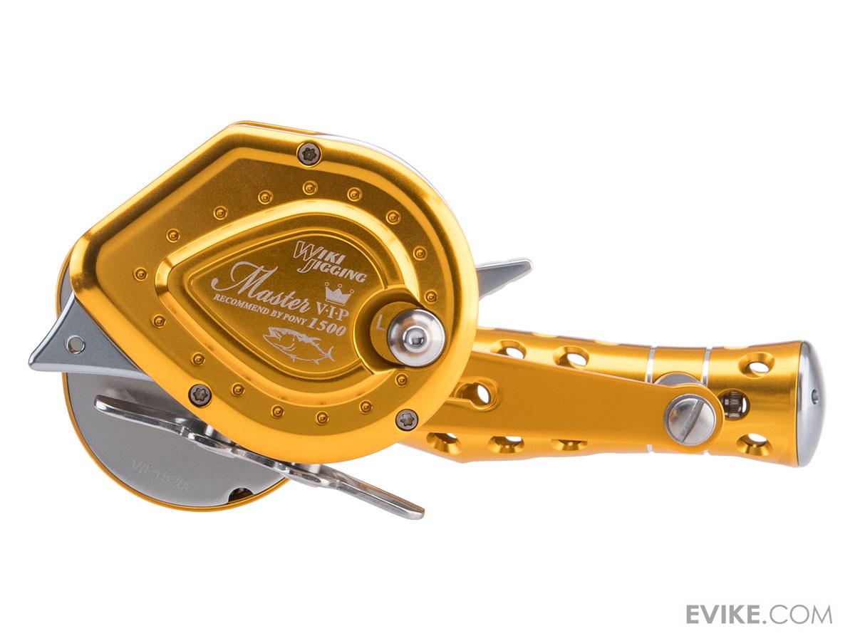 Jigging Master Wiki Jigging VIP Fishing Reel w/ Turbo Knob (Color: Gold ...
