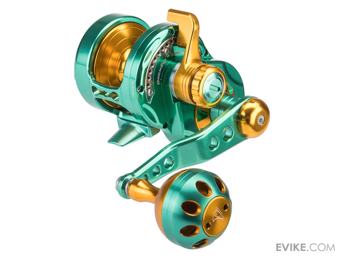 Jigging Master Monster Game High Speed Fishing Reel (Color: Green-Gold ...