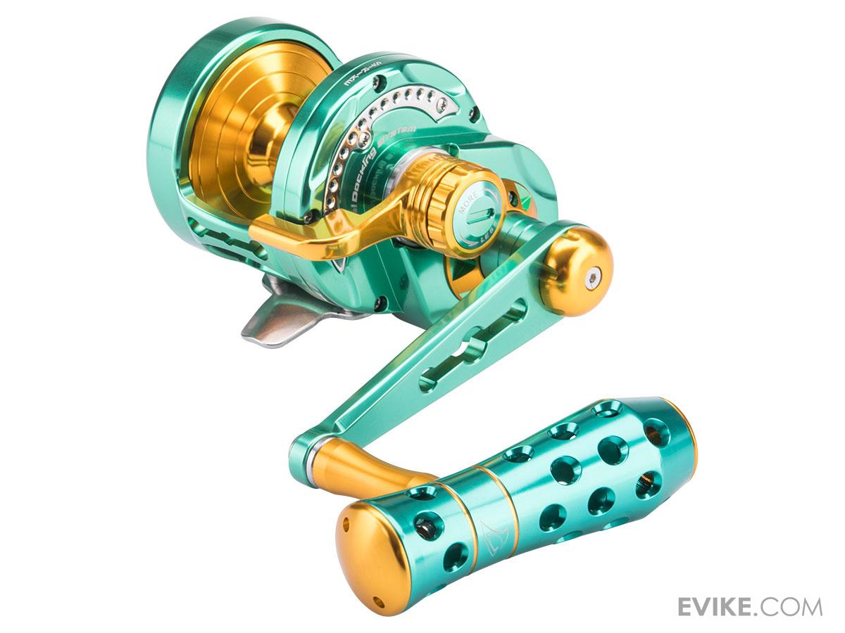 Jigging Master Monster Game High Speed Fishing Reel (Color: Green-Gold ...