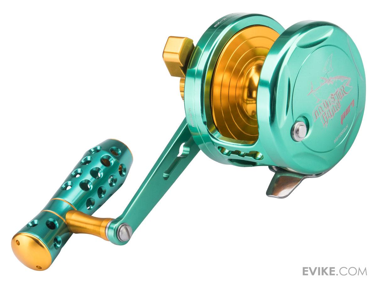 Jigging Master Monster Game High Speed Fishing Reel (Color: Green-Gold ...
