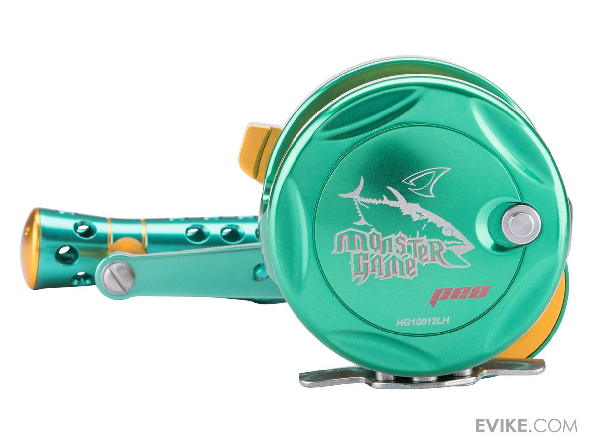 Jigging Master Monster Game High Speed Fishing Reel (Color: Green-Gold ...