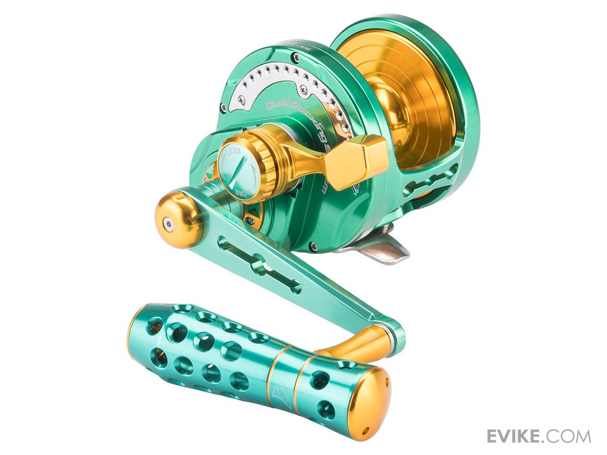 Jigging Master Monster Game High Speed Fishing Reel (Color: Green-Gold ...