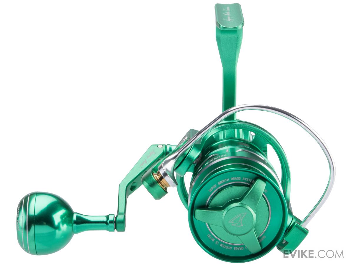 Jigging Master Super Star Spinning Reel (Color: Green - Silver / 3000H ...