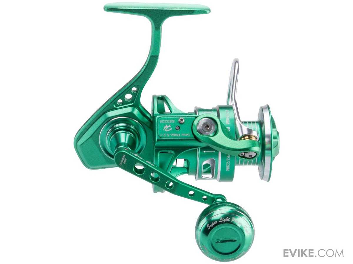 Jigging Master Super Star Spinning Reel (Color: Green - Silver / 3000H ...