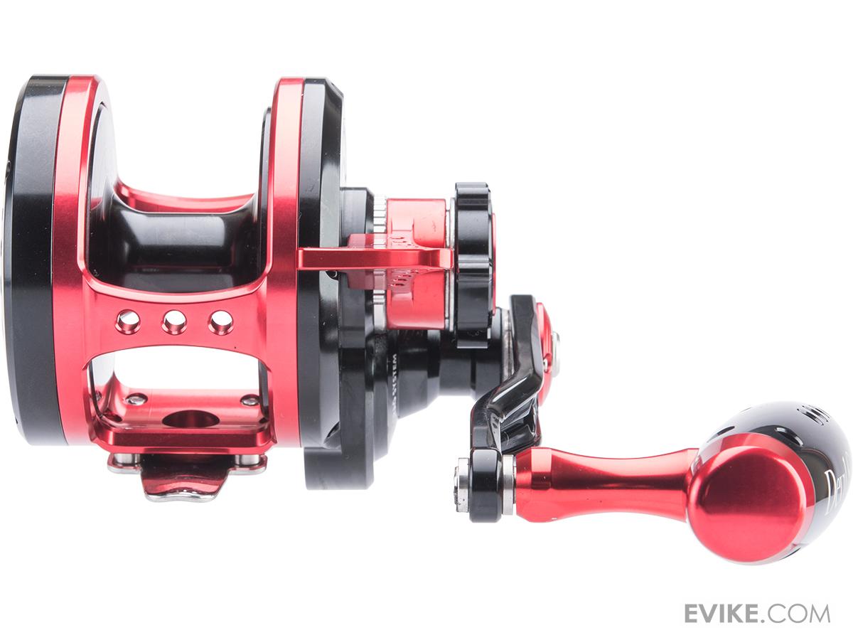 Jigging Master Wiki Devil Star Twin-Drag Fishing Reel (Model: 4000H / Black-Red / Right Hand ...