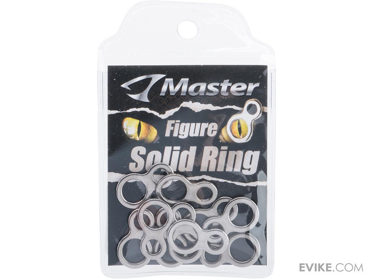 Jigging Master Figure 8 Stainless Steel Solid Ring (Size: Large), MORE, Fishing, Jigs & Lures ...