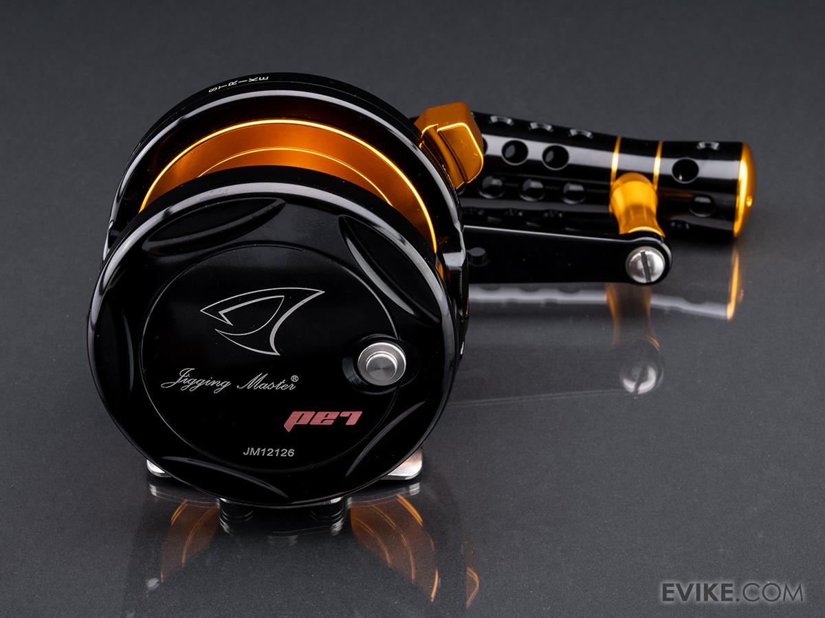 Jigging Master Power Spell Fishing Reel (Color: Black-Gold / PE7 ...