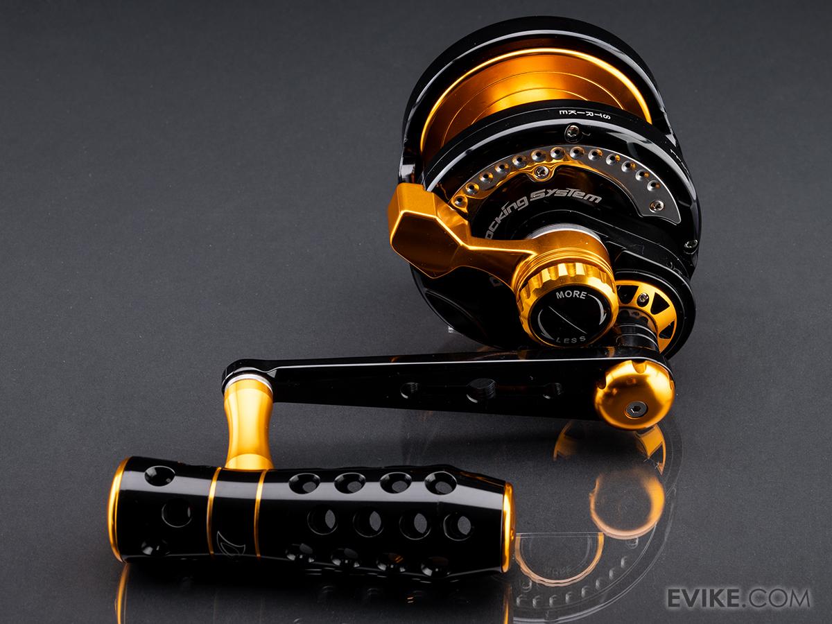 Jigging Master Power Spell Fishing Reel (Color: Black-Gold / PE7 ...
