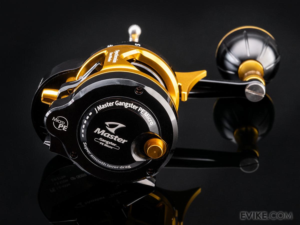 Jigging Master Gangster PE Micro Fishing Reel (Color: Black-Gold), MORE, Fishing, Reels - Evike ...