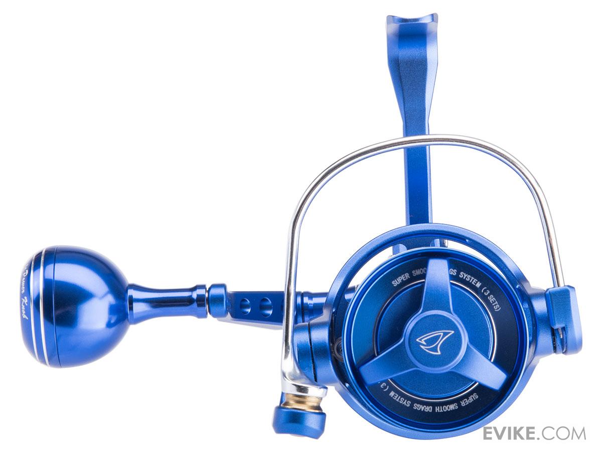 Jigging Master Super Star Spinning Reel (Color: Blue - Silver / 3000XH ...