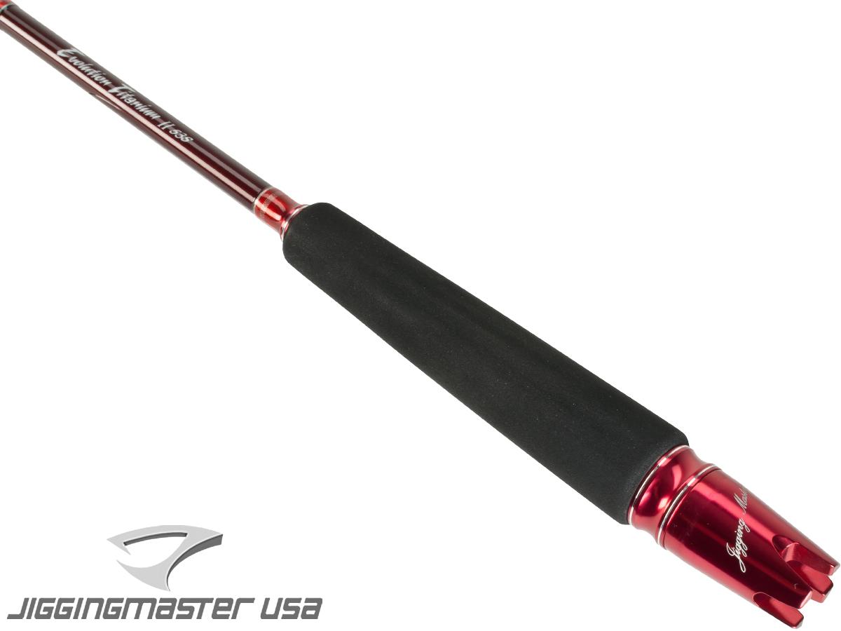 Jigging Master Evolution Titanium II Rod (Model: Spinning 200S Red ...