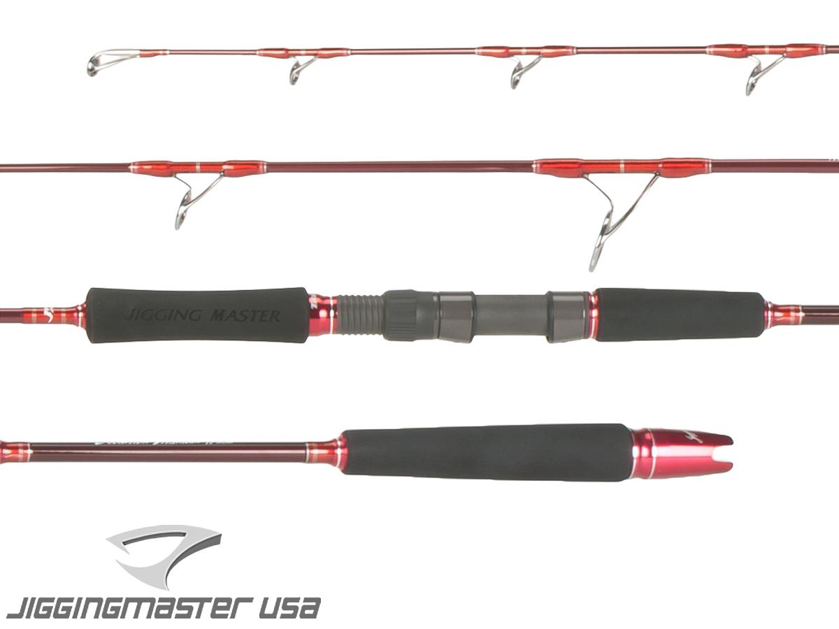 Jigging Master Evolution Titanium II Rod (Model: Spinning 200S Red ...