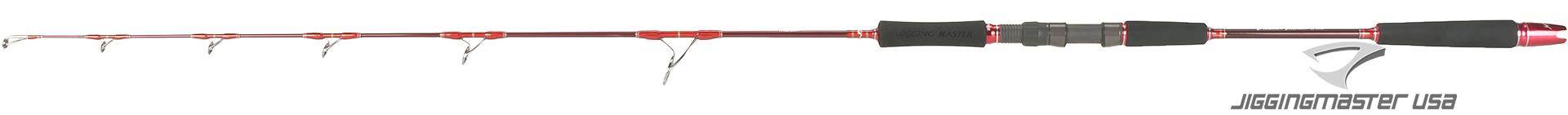 Jigging Master Evolution Titanium II Rod (Model: Spinning 200S Red ...