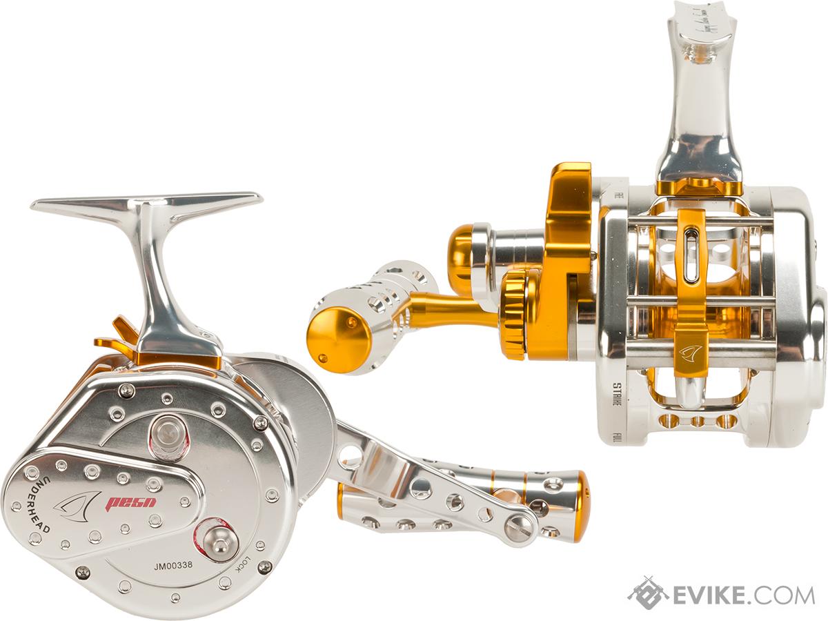 Jigging Master UnderHead Reel (Color: Silver-Gold / PE5N / Right Hand ...