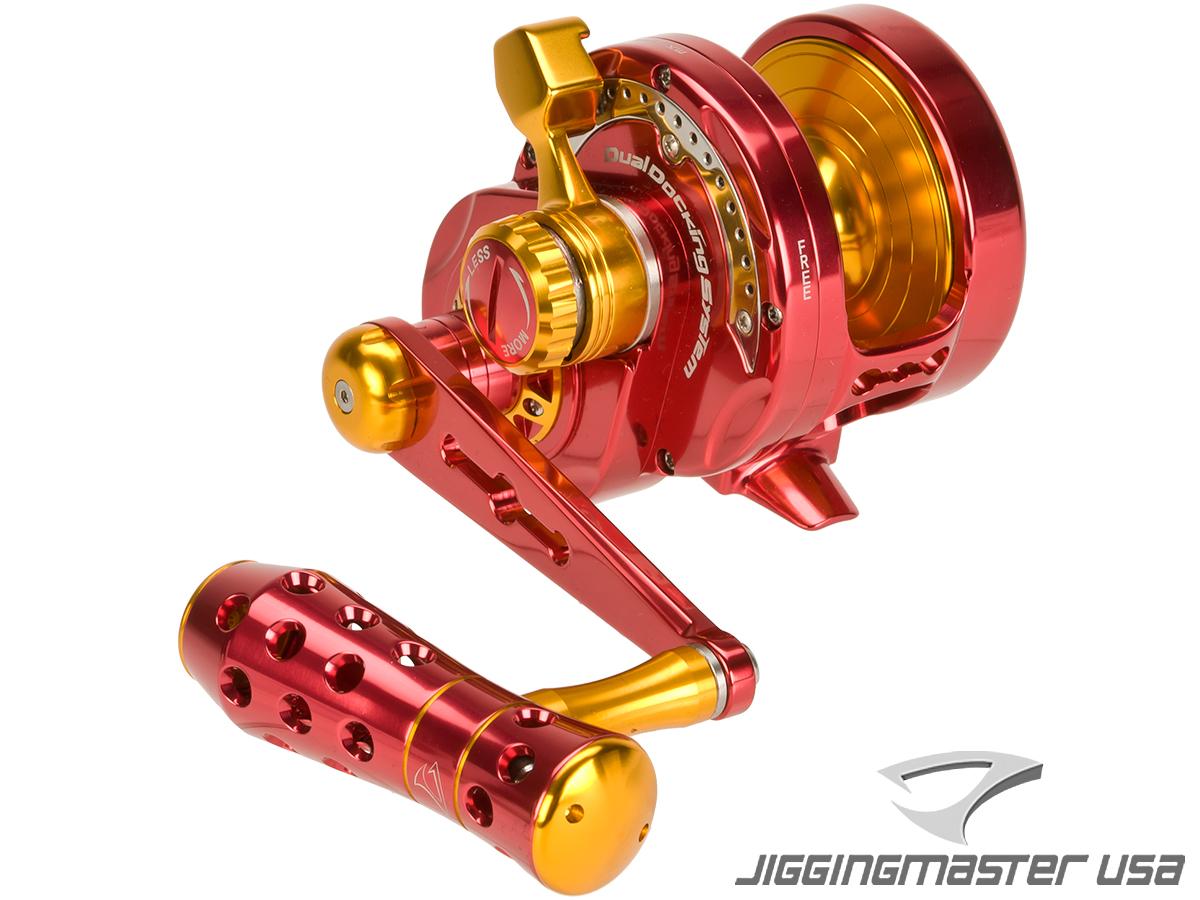Jigging Master Monster Game High Speed Fishing Reel (Color: Red-Gold ...