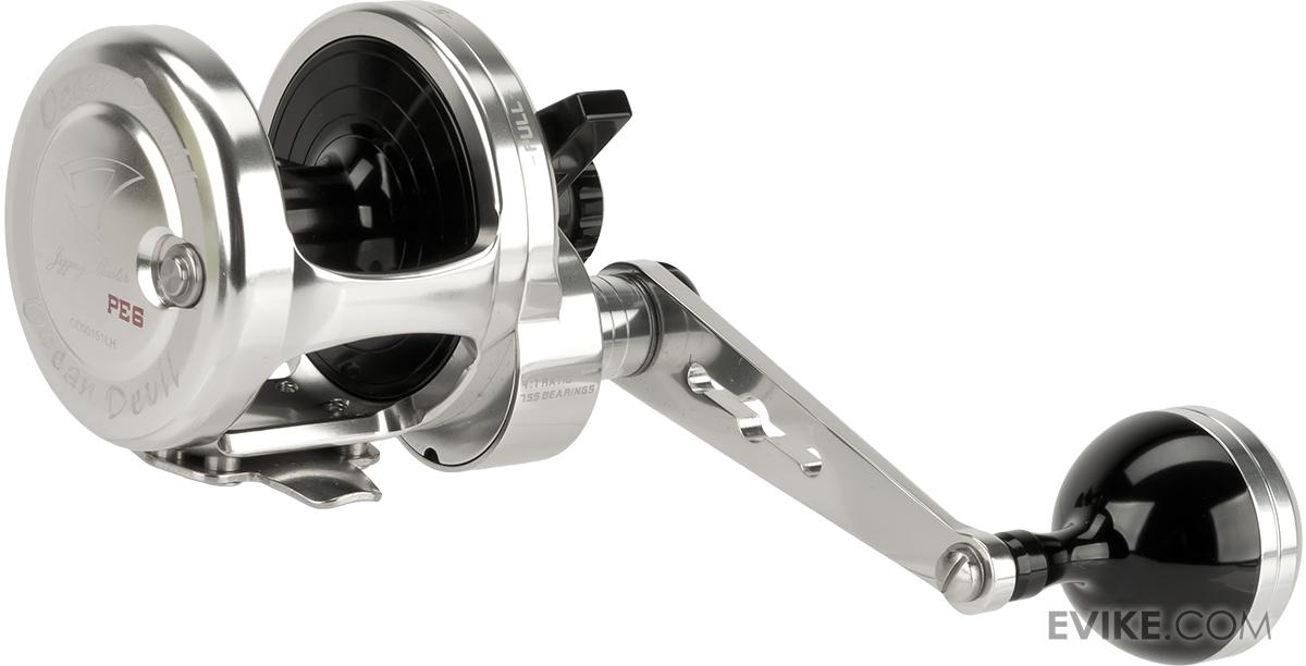 Jigging Master Ocean Devil Fishing Reel - Silver / Black (Size: PE6 ...