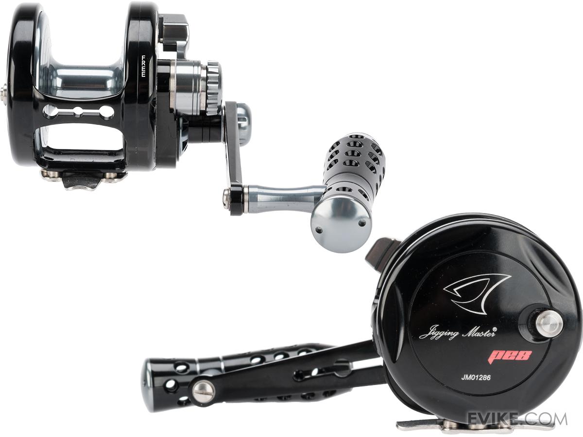 Jigging Master Power Spell Fishing Reel - Black / Grey (Size: PE8 ...