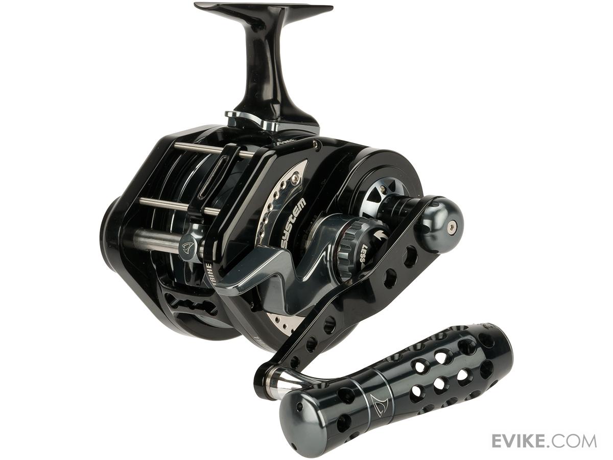 Jigging Master UnderHead Reel - Black / Gray (Size: PE10N Left Hand ...