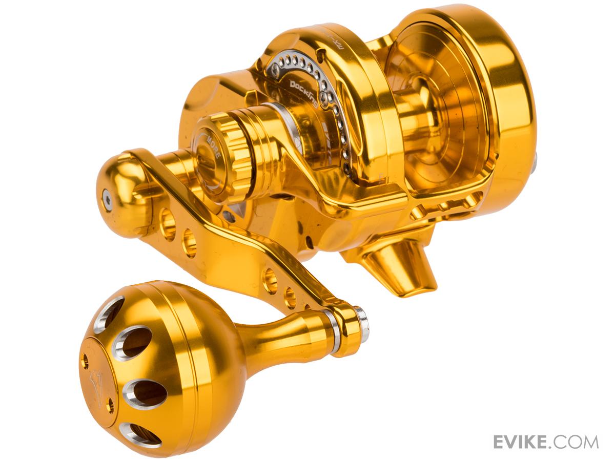 Jigging Master Monster Game High Speed Fishing Reel - Gold / Gold (Size ...