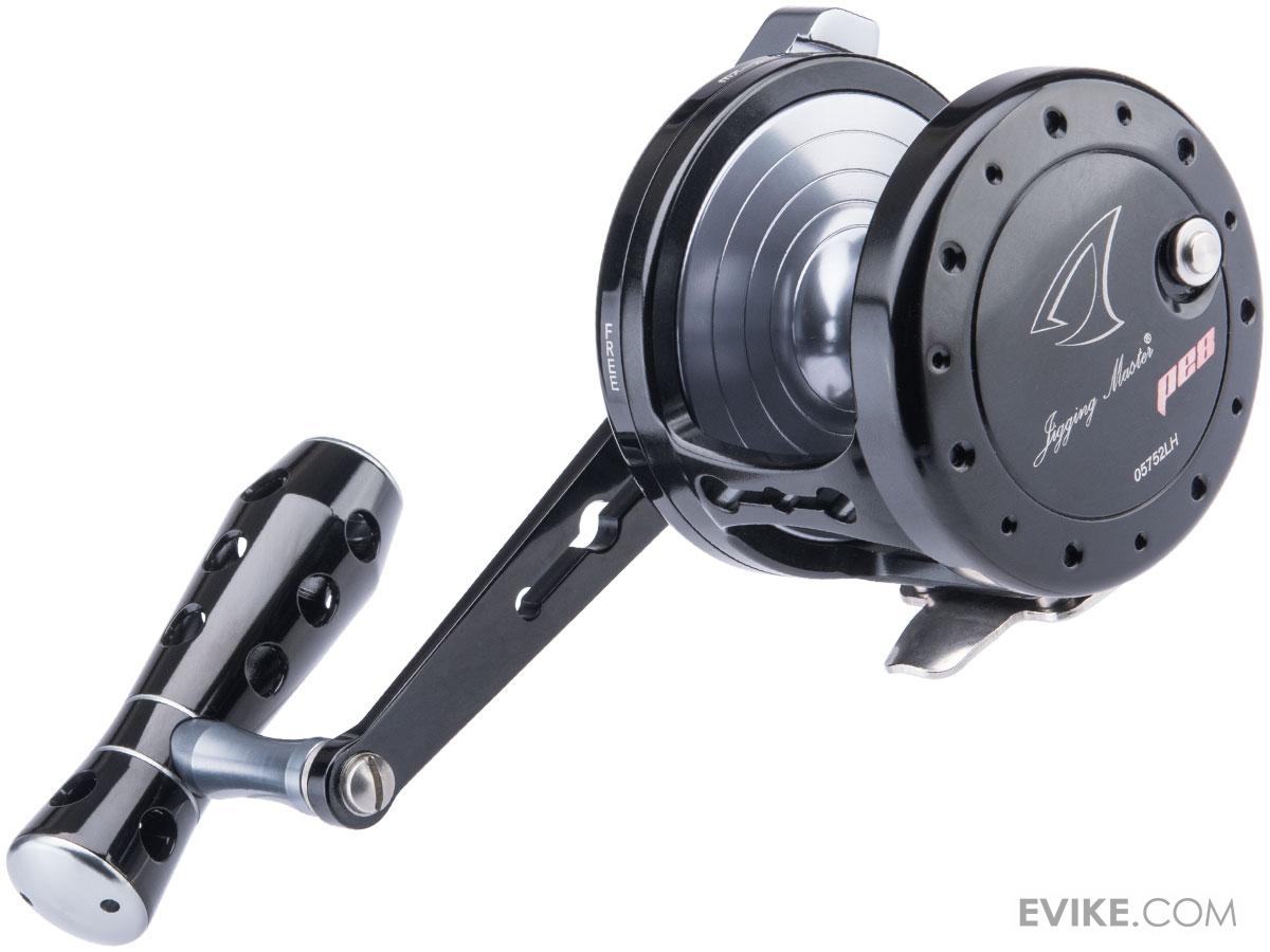 Jigging Master Power Spell Fishing Reel (Color: Black-Grey / PE8 / Left ...