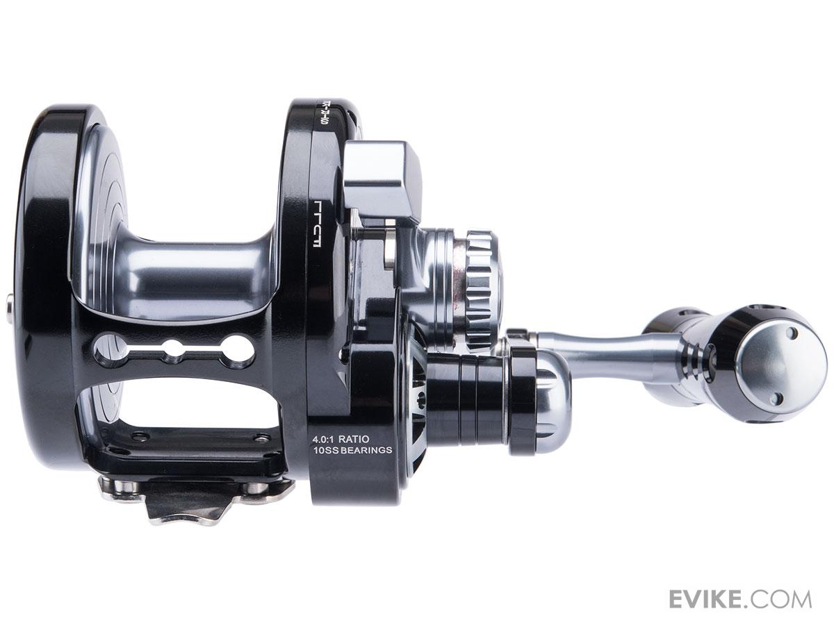 Jigging Master Power Spell Fishing Reel (Color: Black-Grey / PE8 / Left ...