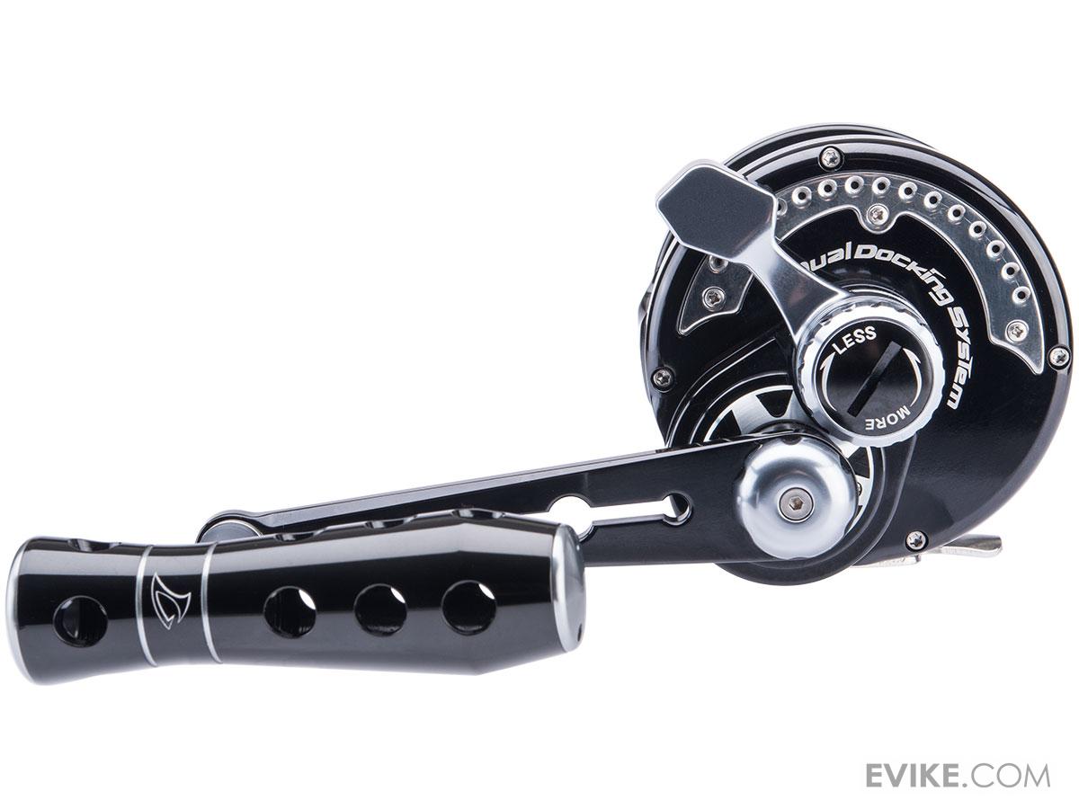 Jigging Master Power Spell Fishing Reel (Color: Black-Grey / PE8 / Left ...