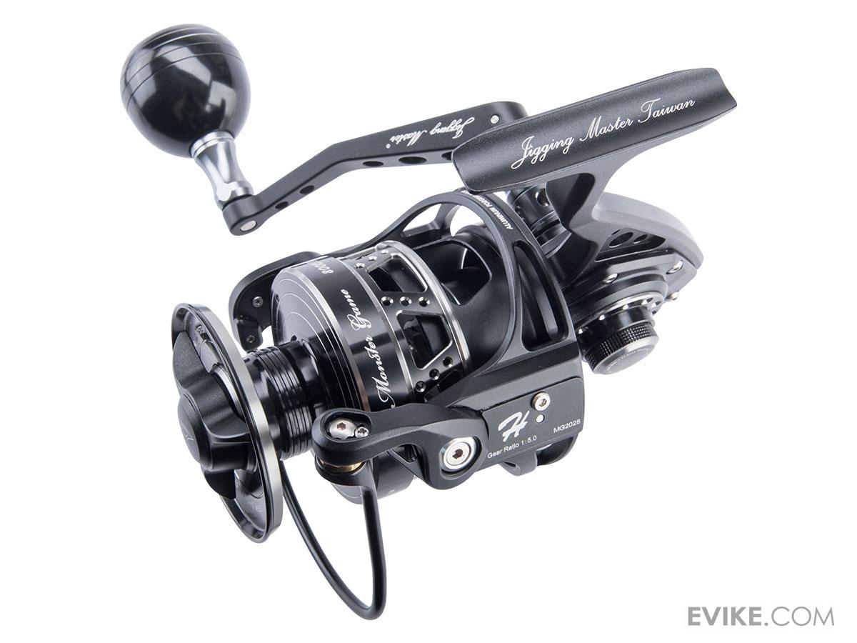 Jigging Master Monster Game Spinning Fishing Reel w/ Round Knob (Model ...